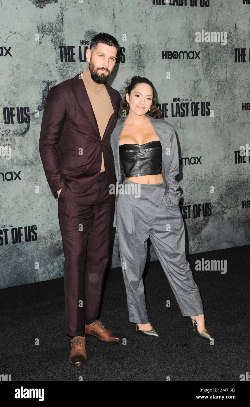 Los Angeles, CA. 9th Jan, 2023. Casey Deidrick, Serena Muniz at ...