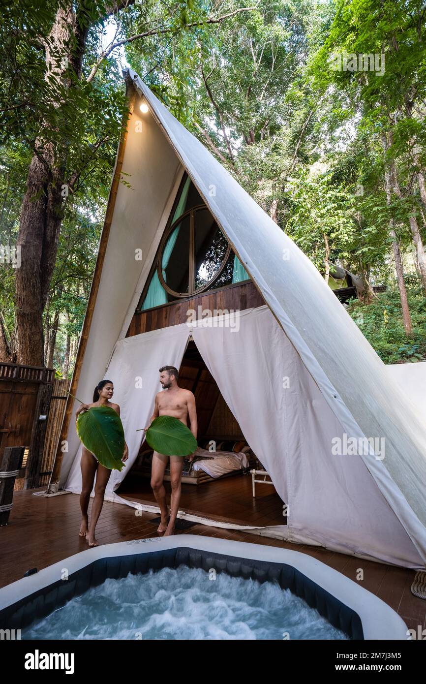Glamping asia hi-res stock photography and images - Alamy