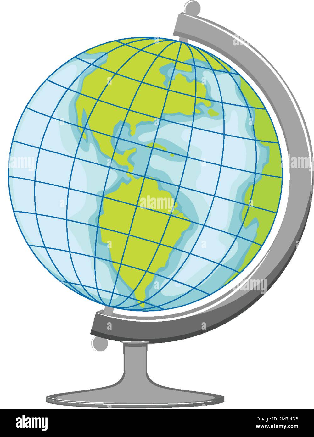 Earth globe model vector illustration Stock Vector Image & Art - Alamy