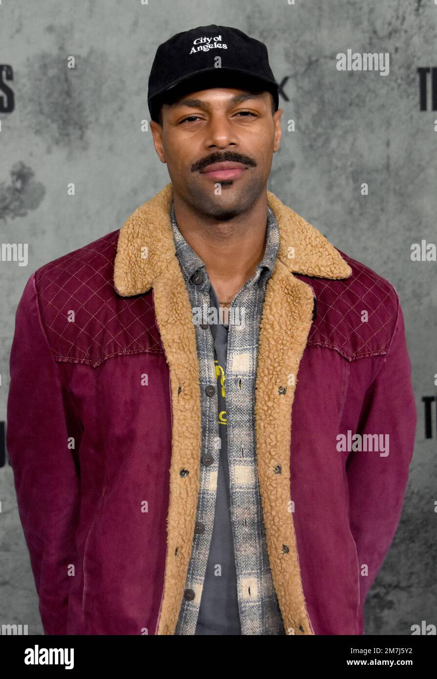 Los Angeles, California, USA 9th January 2023 Actor DeVaughn Nixon ...