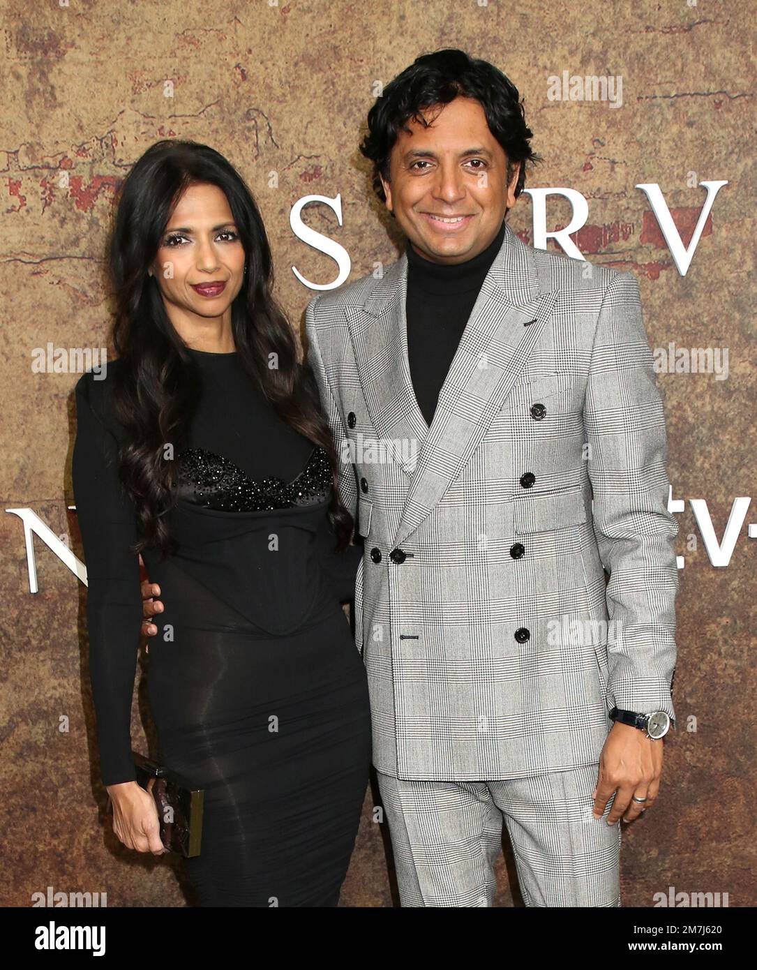 New York City, USA. 09th Jan, 2023. Bhavna Vaswani and M. Night ...