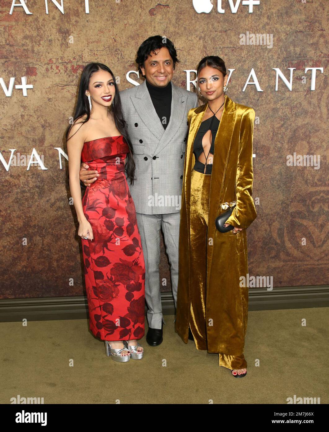 New York City, USA. 09th Jan, 2023. Saleka Shyamalan, M. Night ...