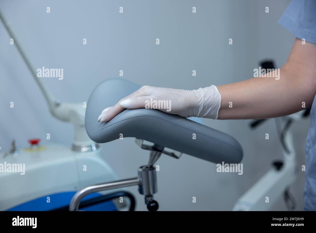 Gynecological examination chair hi-res stock photography and images - Alamy