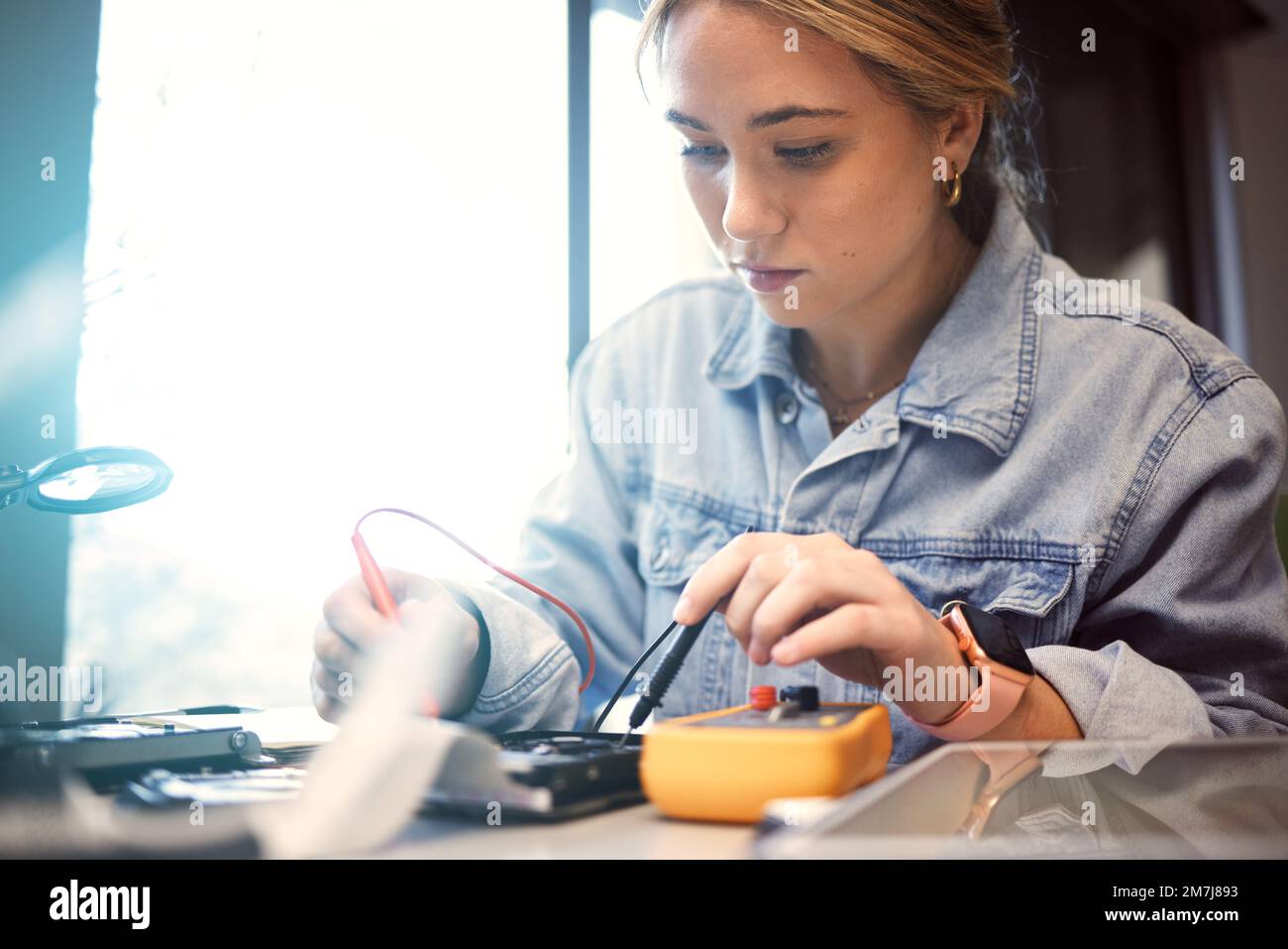Manufacturing electricity meter hi-res stock photography and images - Alamy