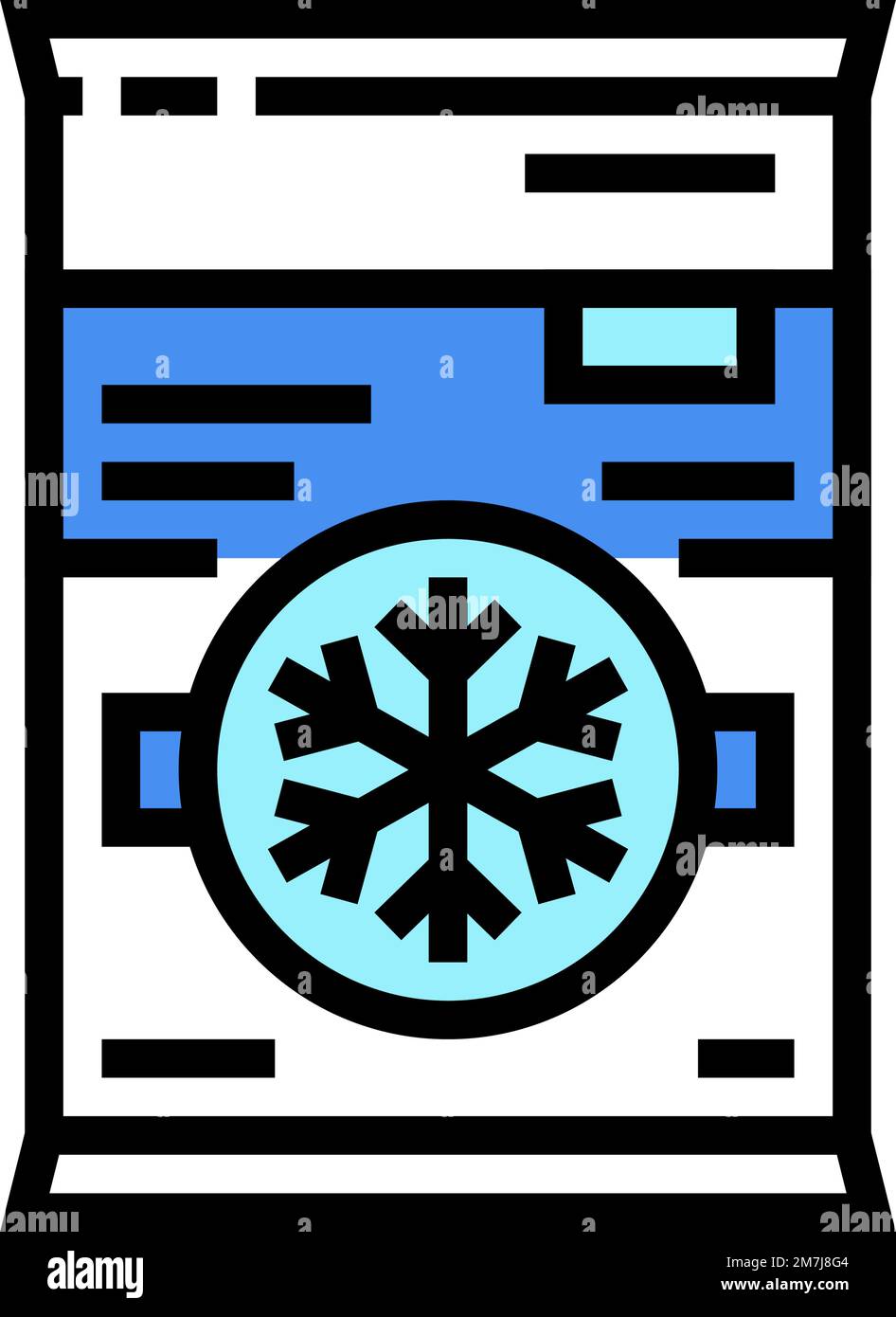 instant cold compress first aid color icon vector illustration Stock ...