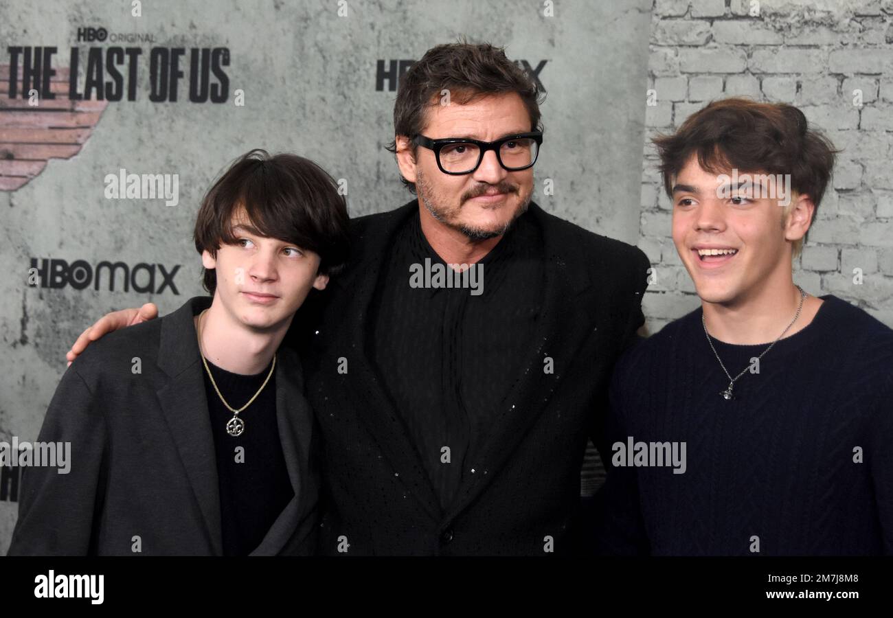 Los Angeles, California, USA 9th January 2023 Actor Pedro Pascal and ...