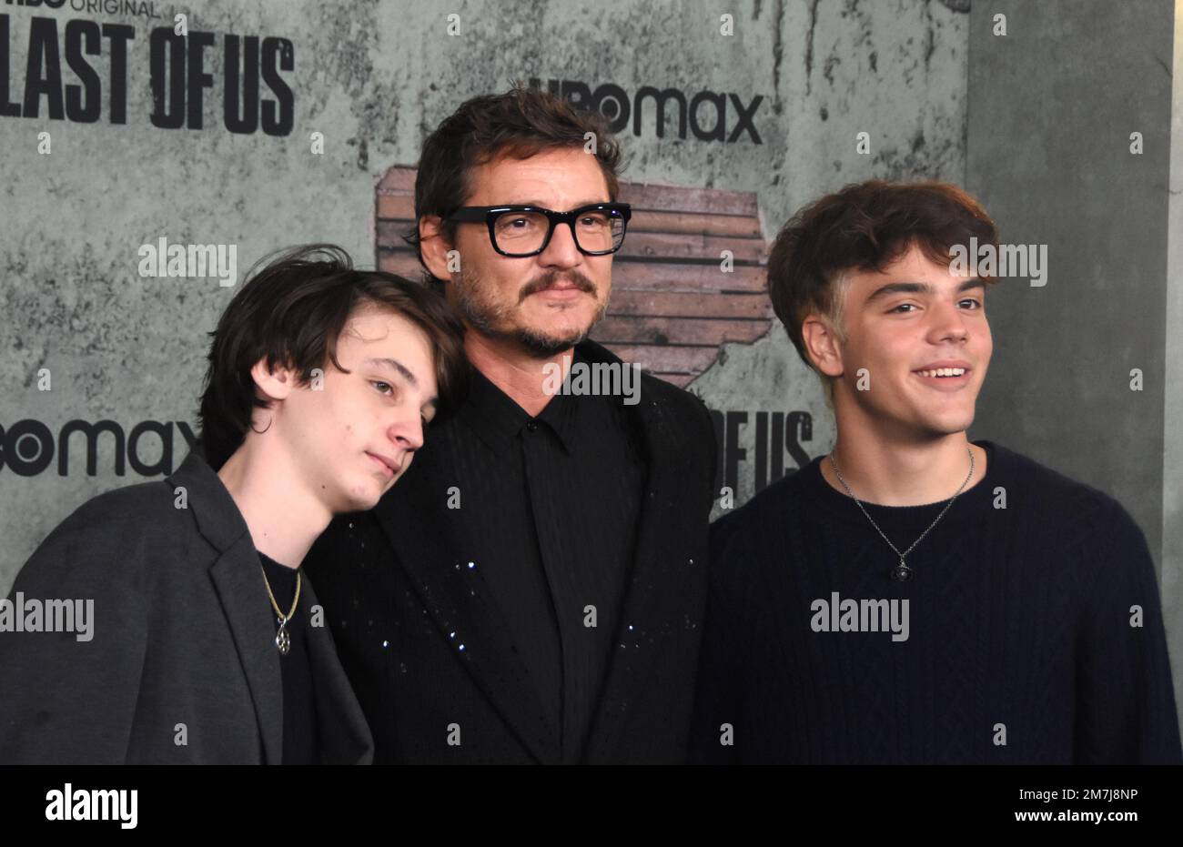 Los Angeles, California, USA 9th January 2023 Actor Pedro Pascal and ...