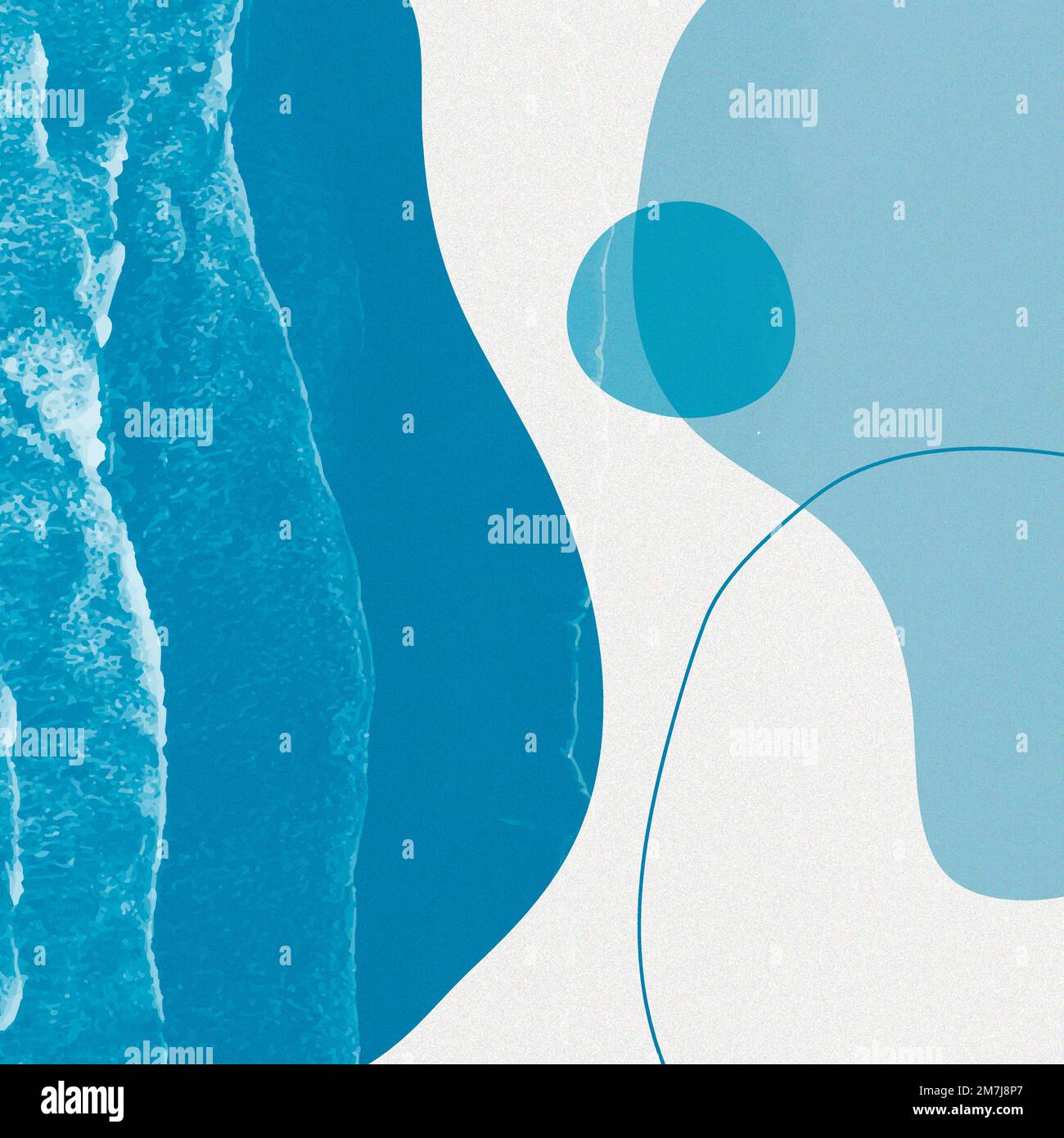 Cerulean blue template Stock Vector Images - Alamy