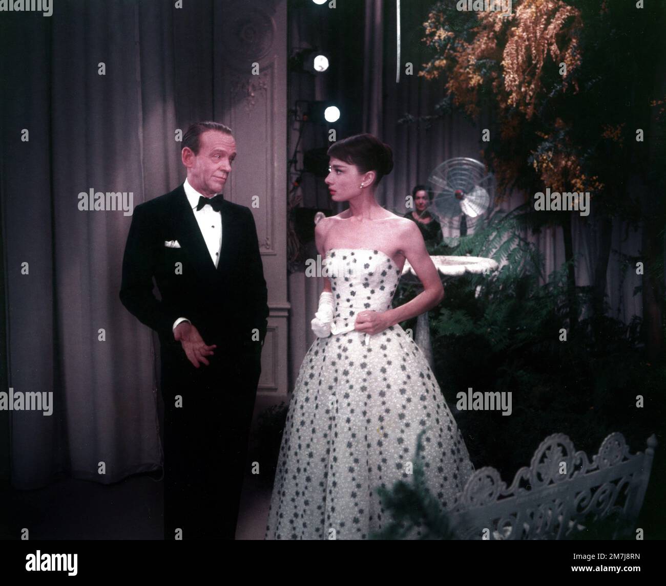 FRED ASTAIRE and AUDREY HEPBURN in FUNNY FACE 1957 director STANLEY ...