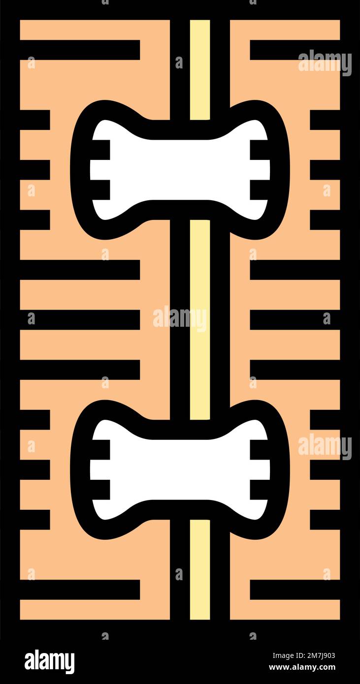 roller bandage first aid color icon vector illustration Stock Vector ...