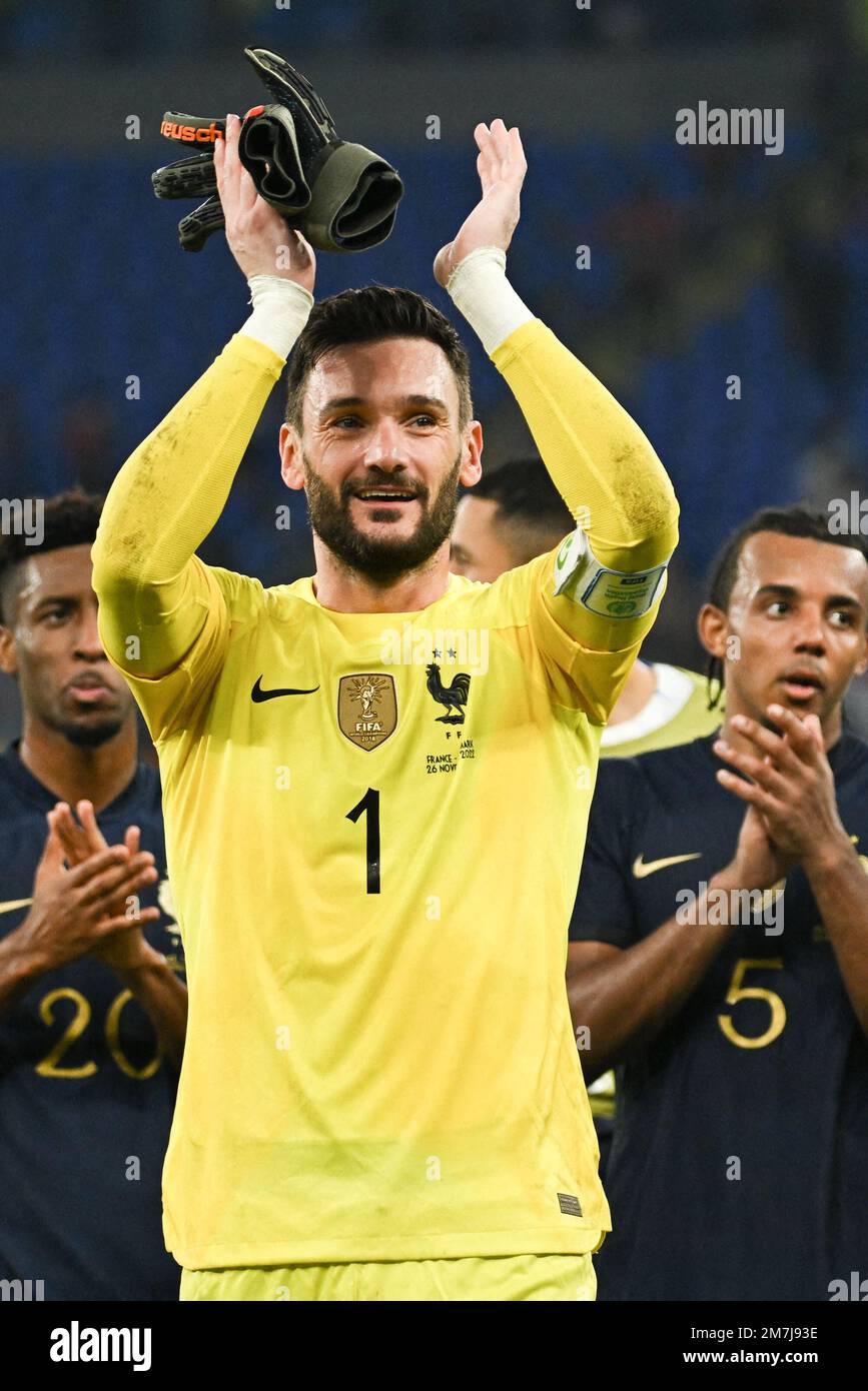 File photo dated November 26, 2022 of Hugo Lloris Capitaine of France ...