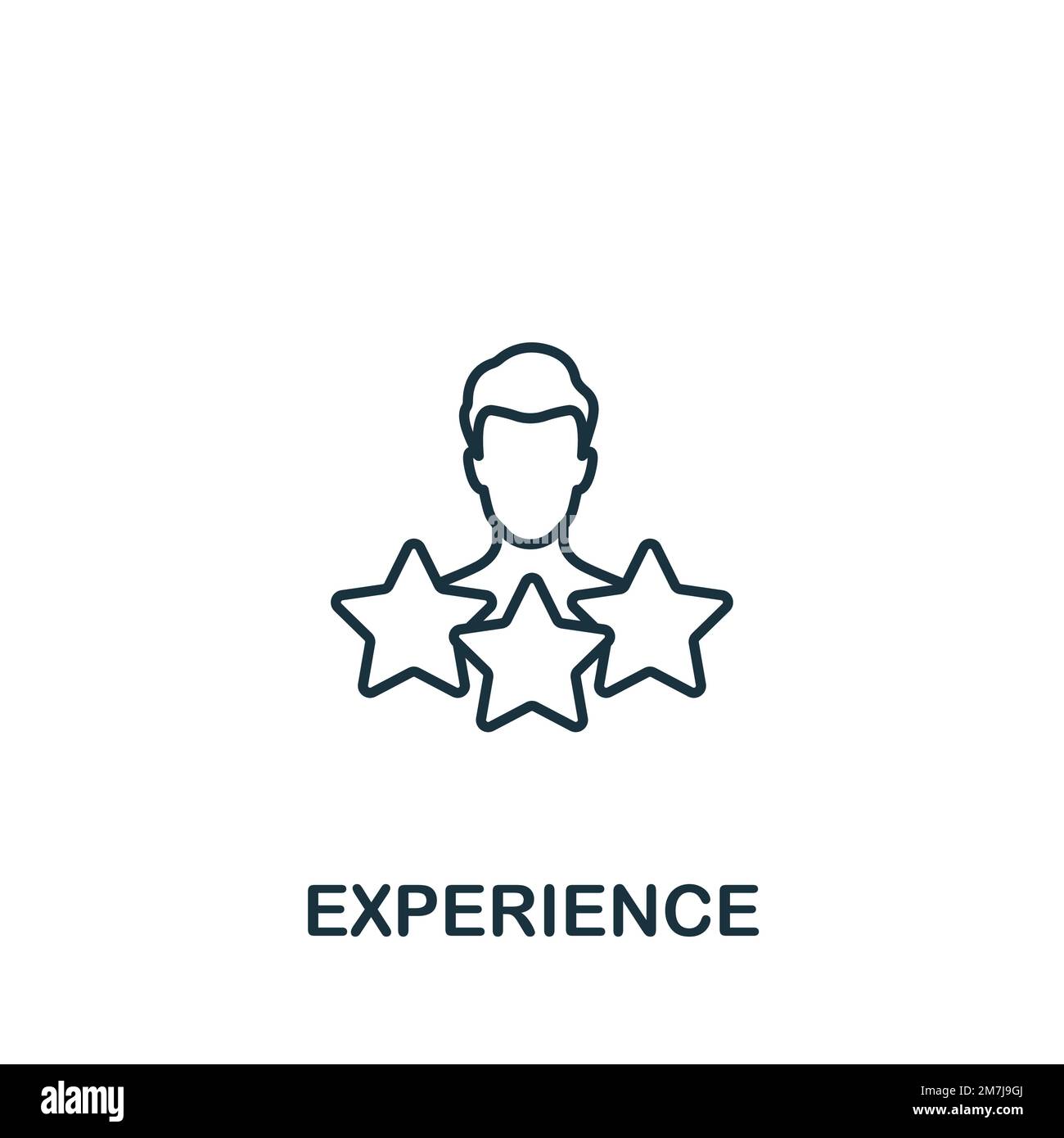 Experience icon. Monochrome simple Recruitment icon for templates, web ... Experience icon. Monochrome simple Recruitment icon for templates, web ...