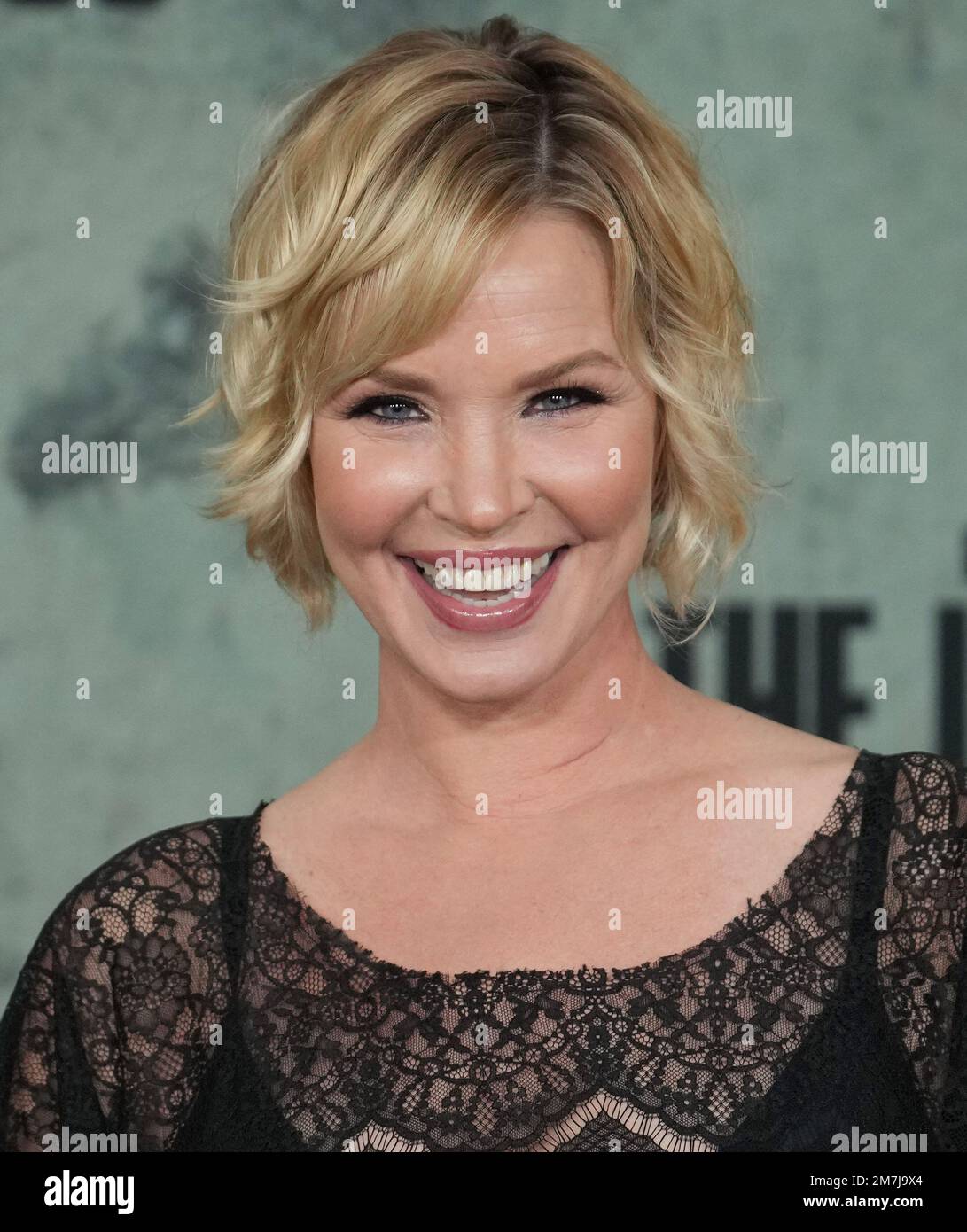 Ashley Scott arrives at HBO's THE LAST OF US Premiere held at the ...