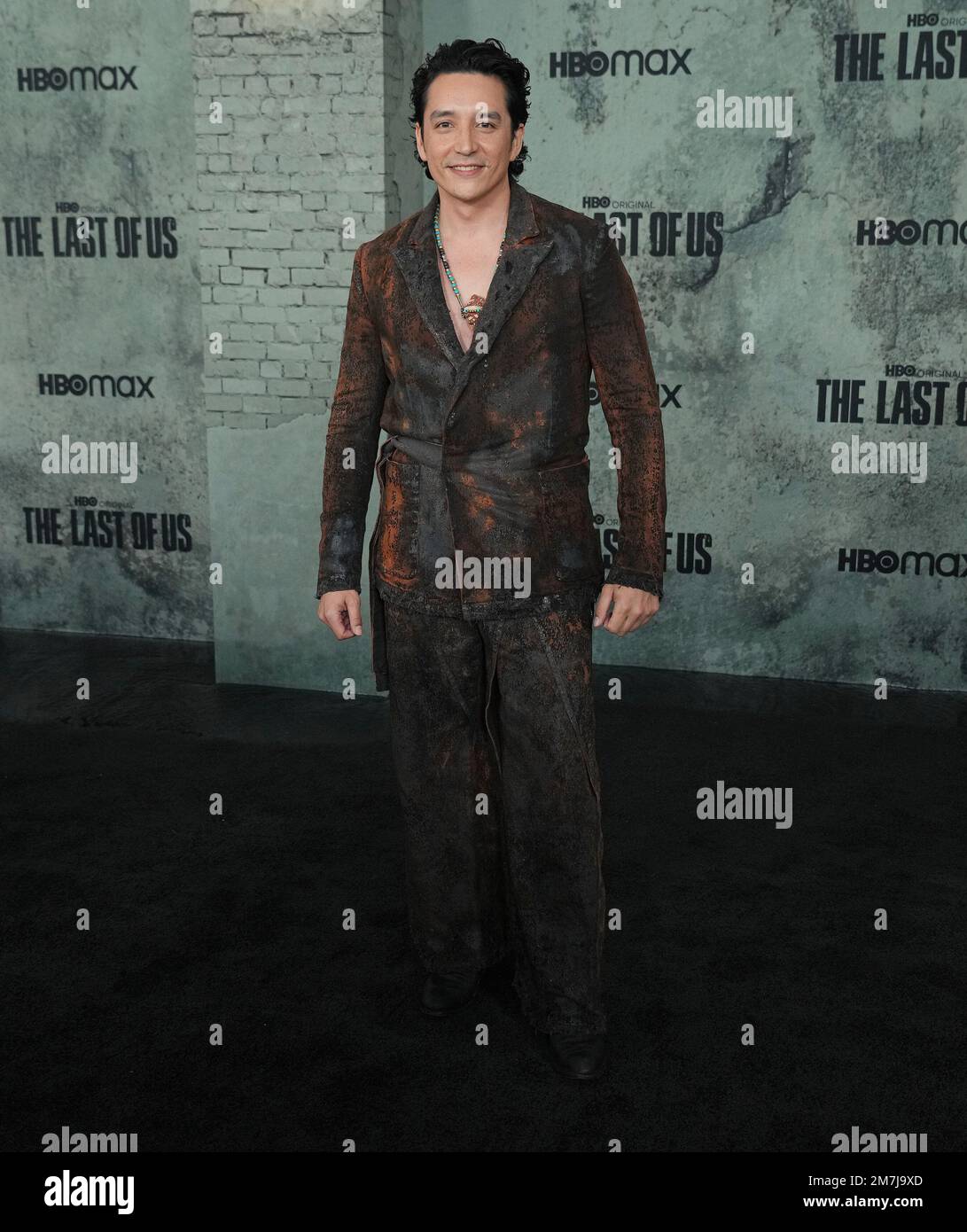 Gabriel Luna arrives at HBO's THE LAST OF US Premiere held at the ...