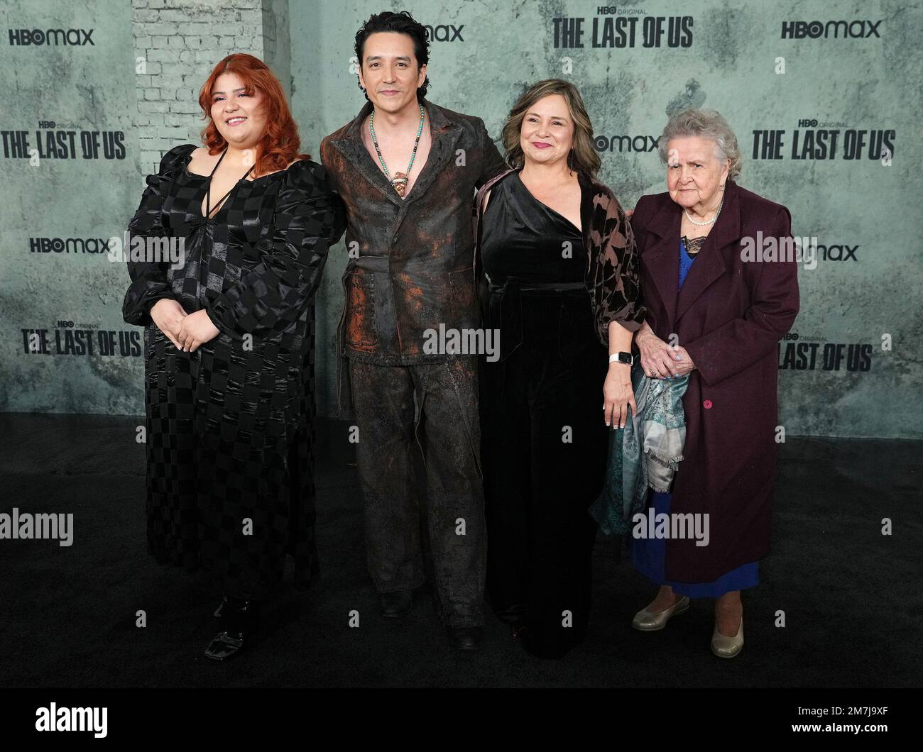 Gabriel Luna and Family arrives at HBO's THE LAST OF US Premiere held ...