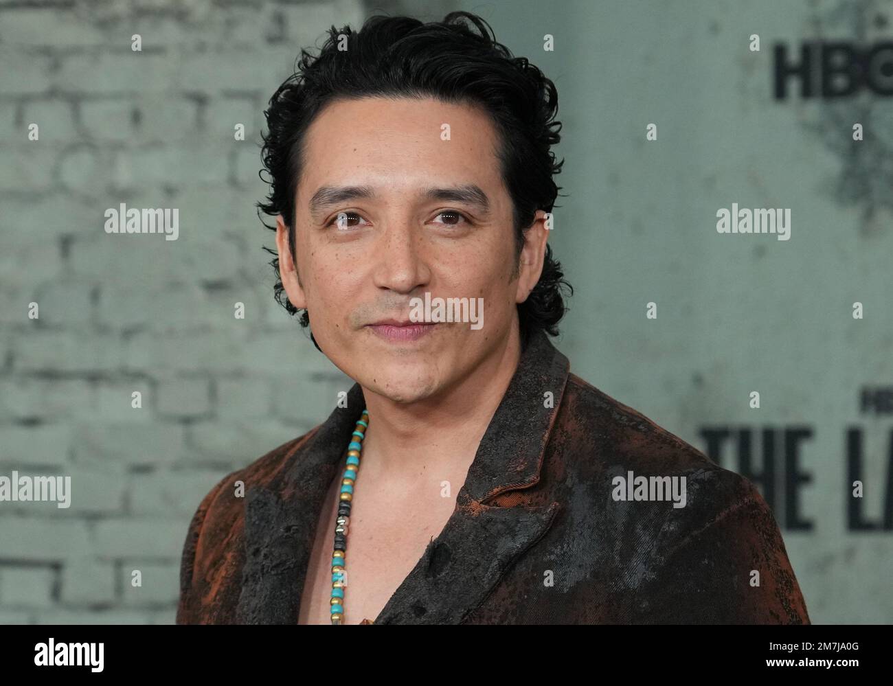 Gabriel Luna arrives at HBO's THE LAST OF US Premiere held at the ...