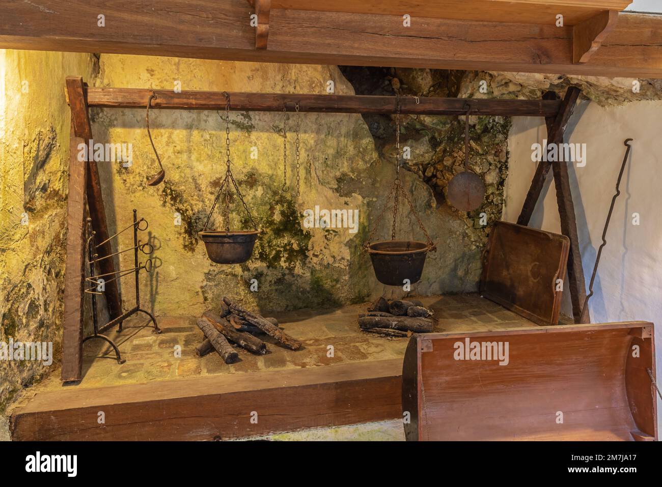 Interior predjama castle slovenia hi-res stock photography and images ...