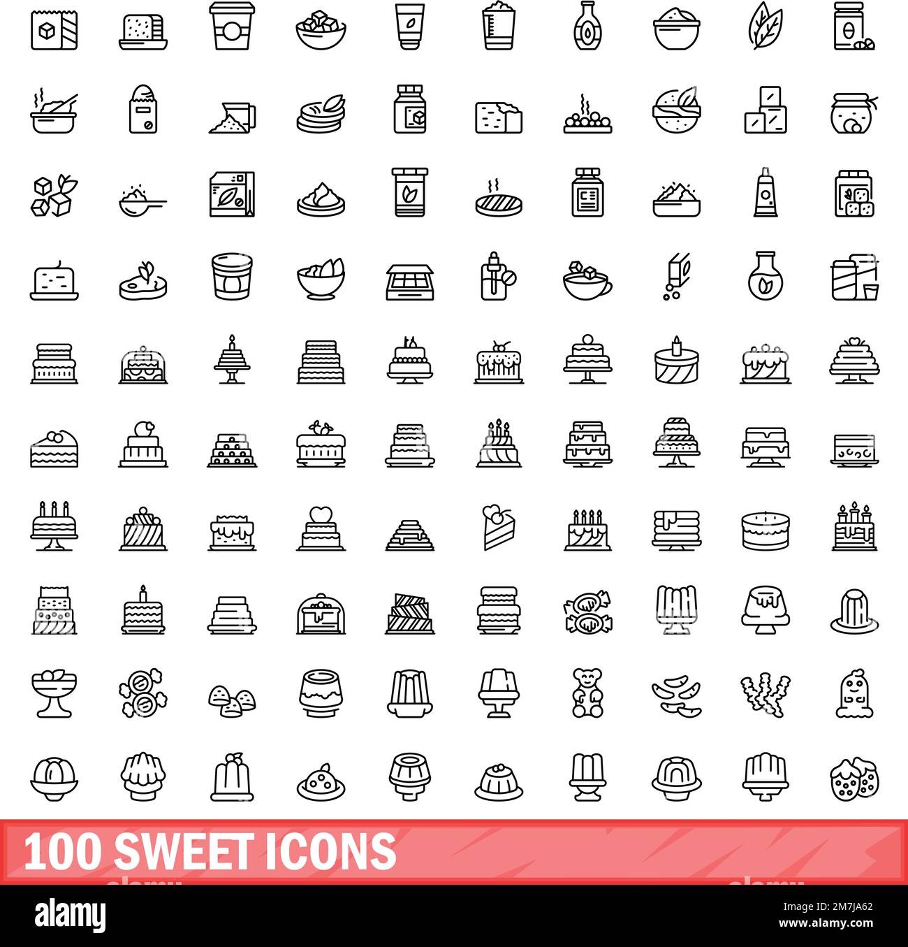 Alternative birthday cake Stock Vector Images - Alamy