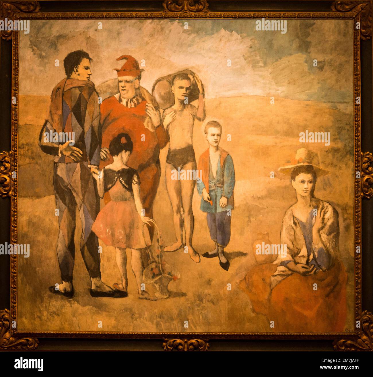 Pablo Picasso: Family of Saltimbanques, 1905, 1923, National Gallery of ...