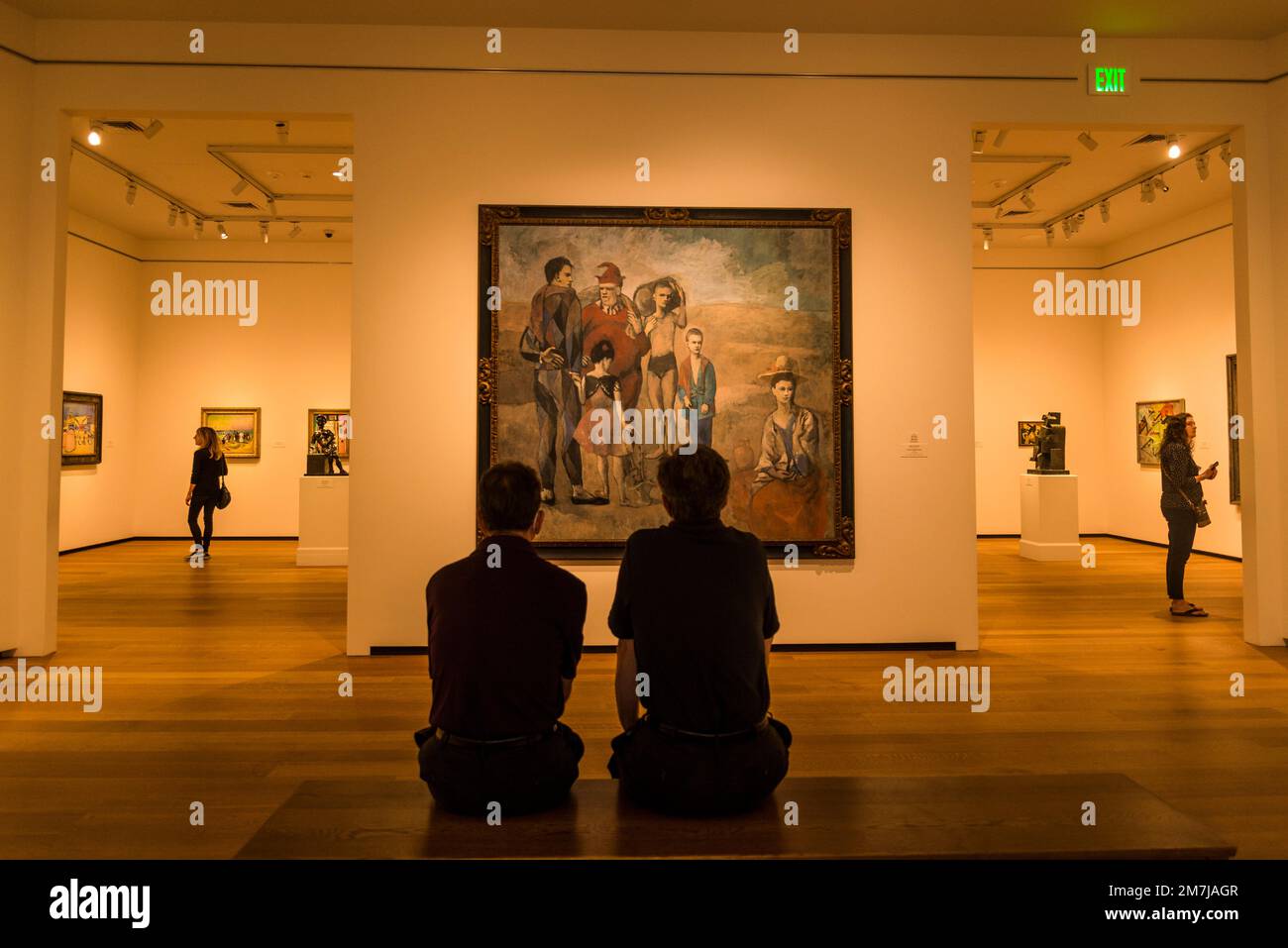 Pablo Picasso: Family of Saltimbanques, 1905, 1923, National Gallery of ...