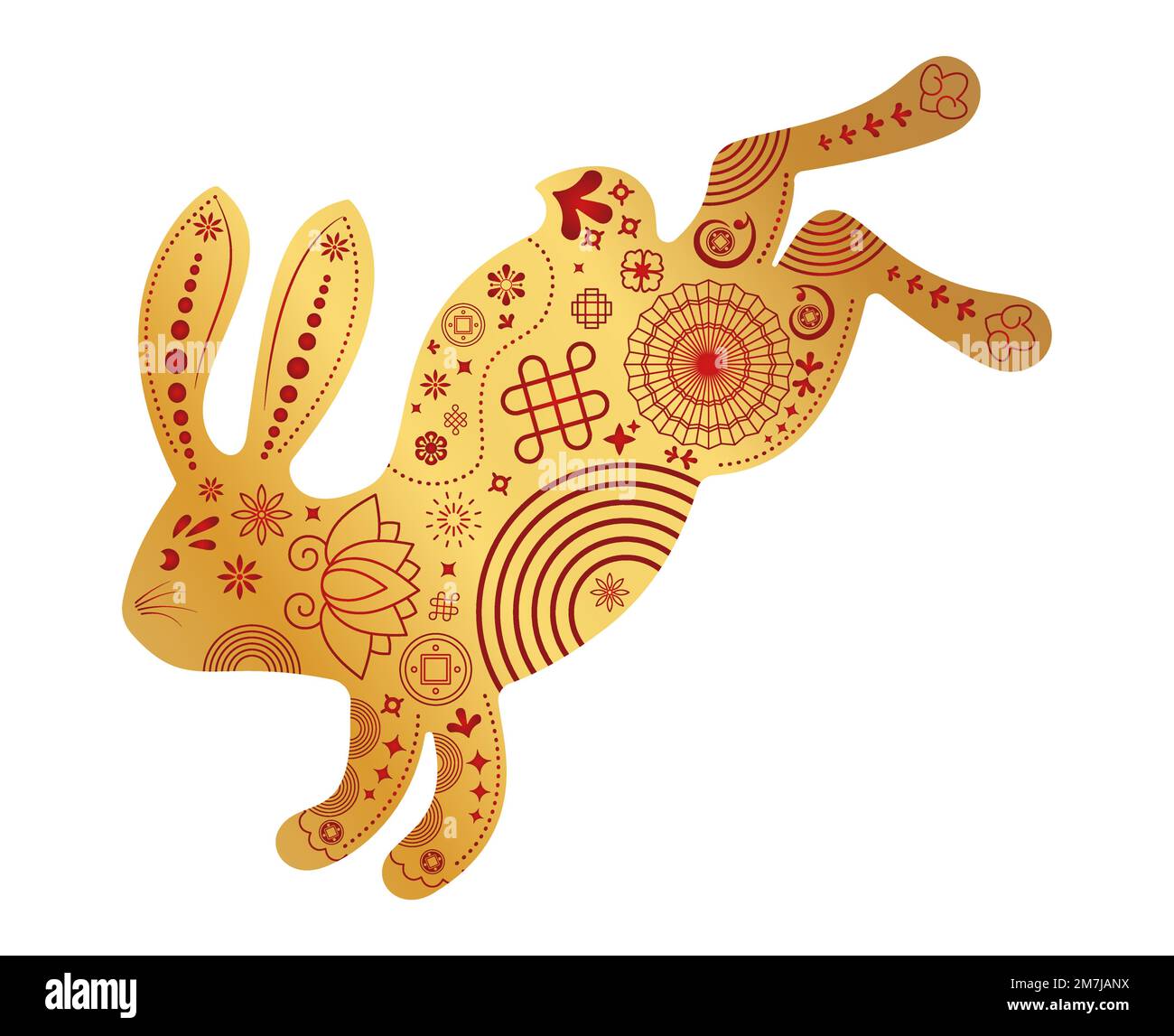 Chinese calendar animals silhouette Cut Out Stock Images & Pictures - Alamy
