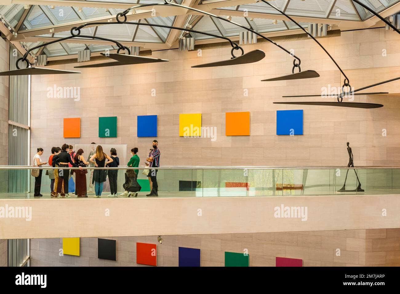 Alberto Giacometti: Walking Man II, 1960, Upper Level - Bridge ...