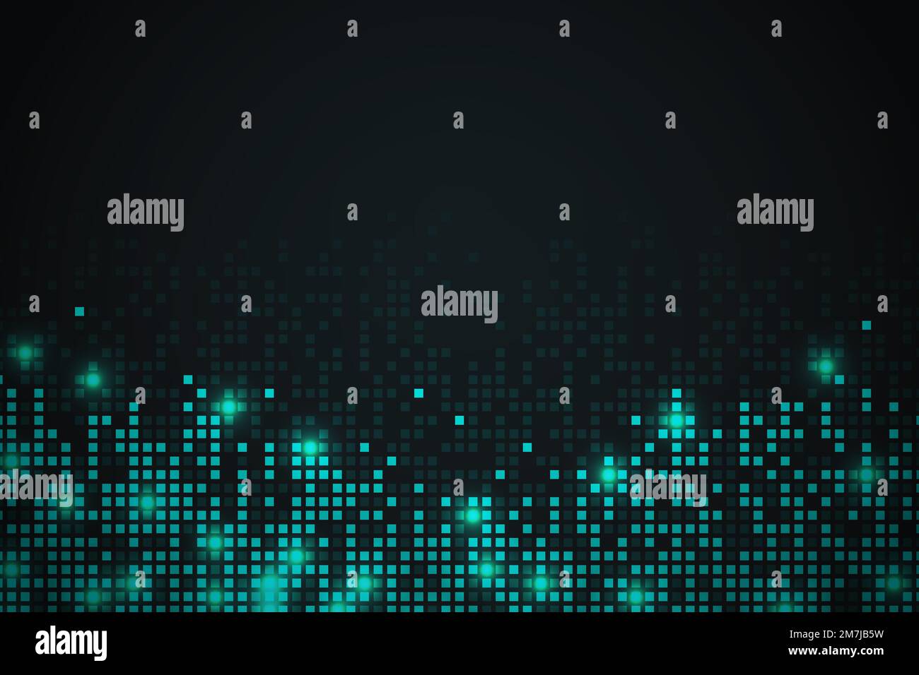 Teal abstract pixel pattern vector background Stock Vector Image & Art ...