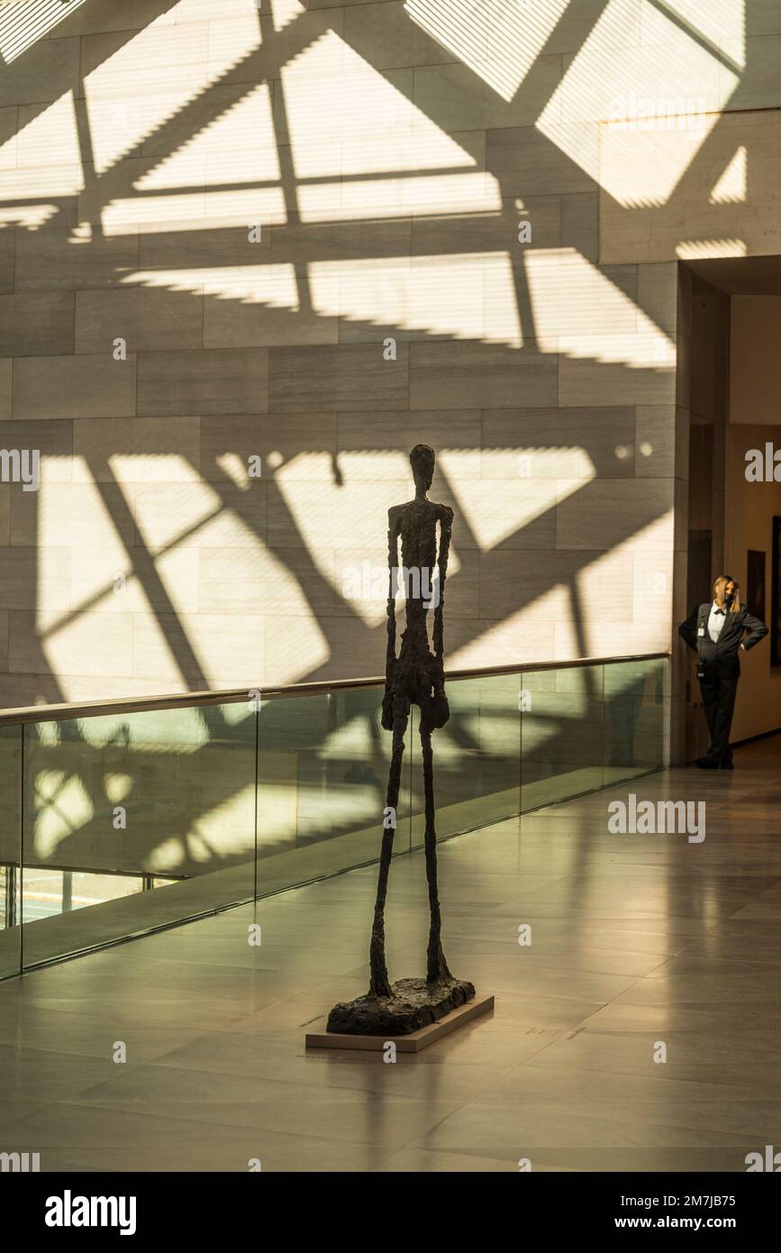 Alberto giacometti, walking man hi-res stock photography and images - Alamy