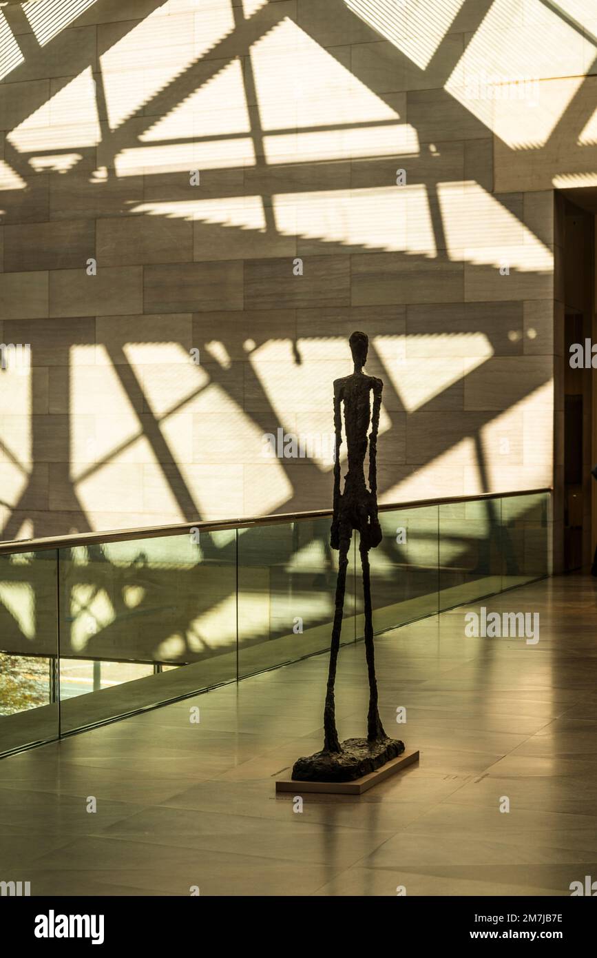 Alberto Giacometti: Walking Man II, 1960, Upper Level - Bridge ...