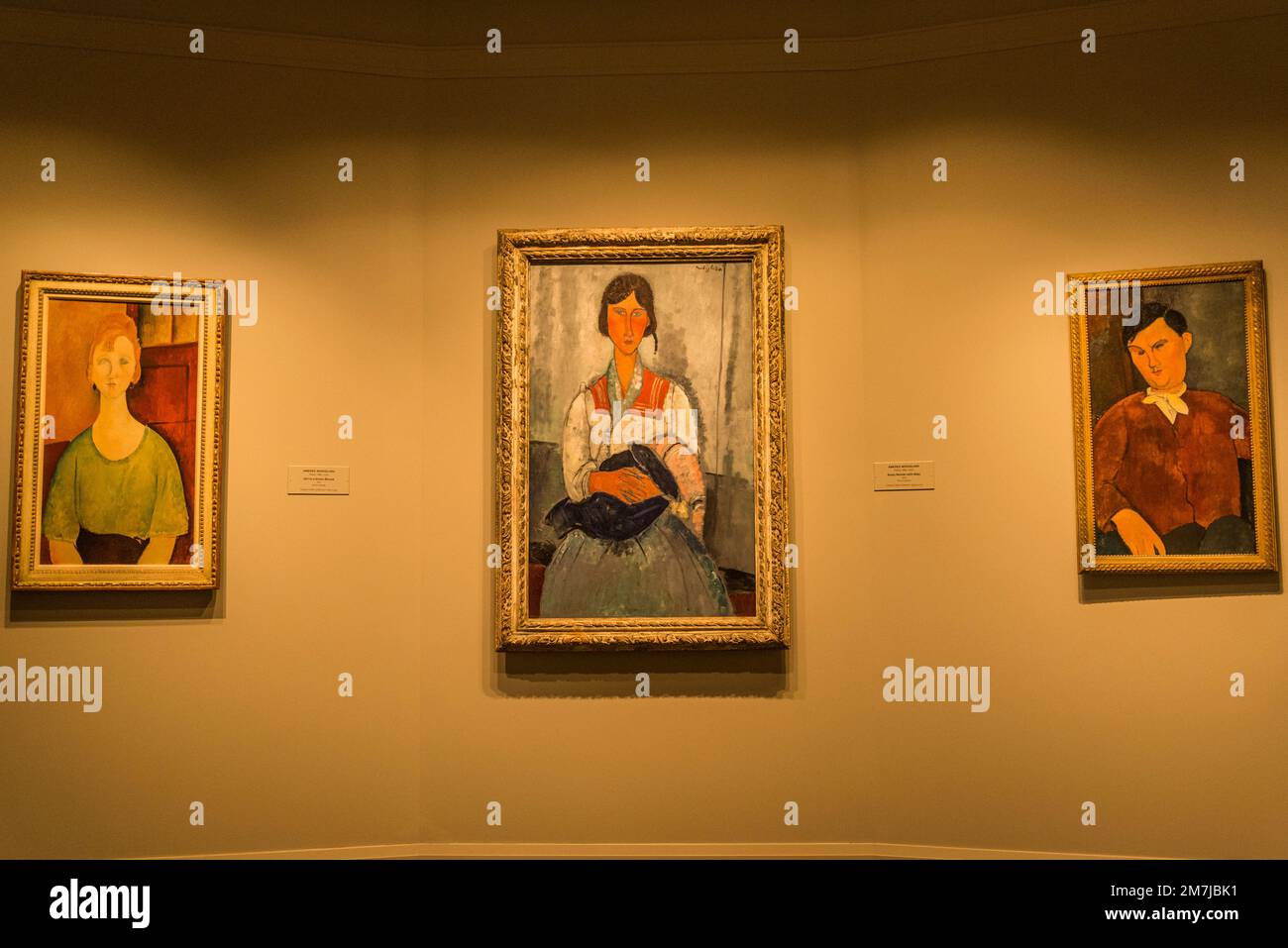 Amedeo Modigliani: National Gallery of Art - East Building, Washington ...