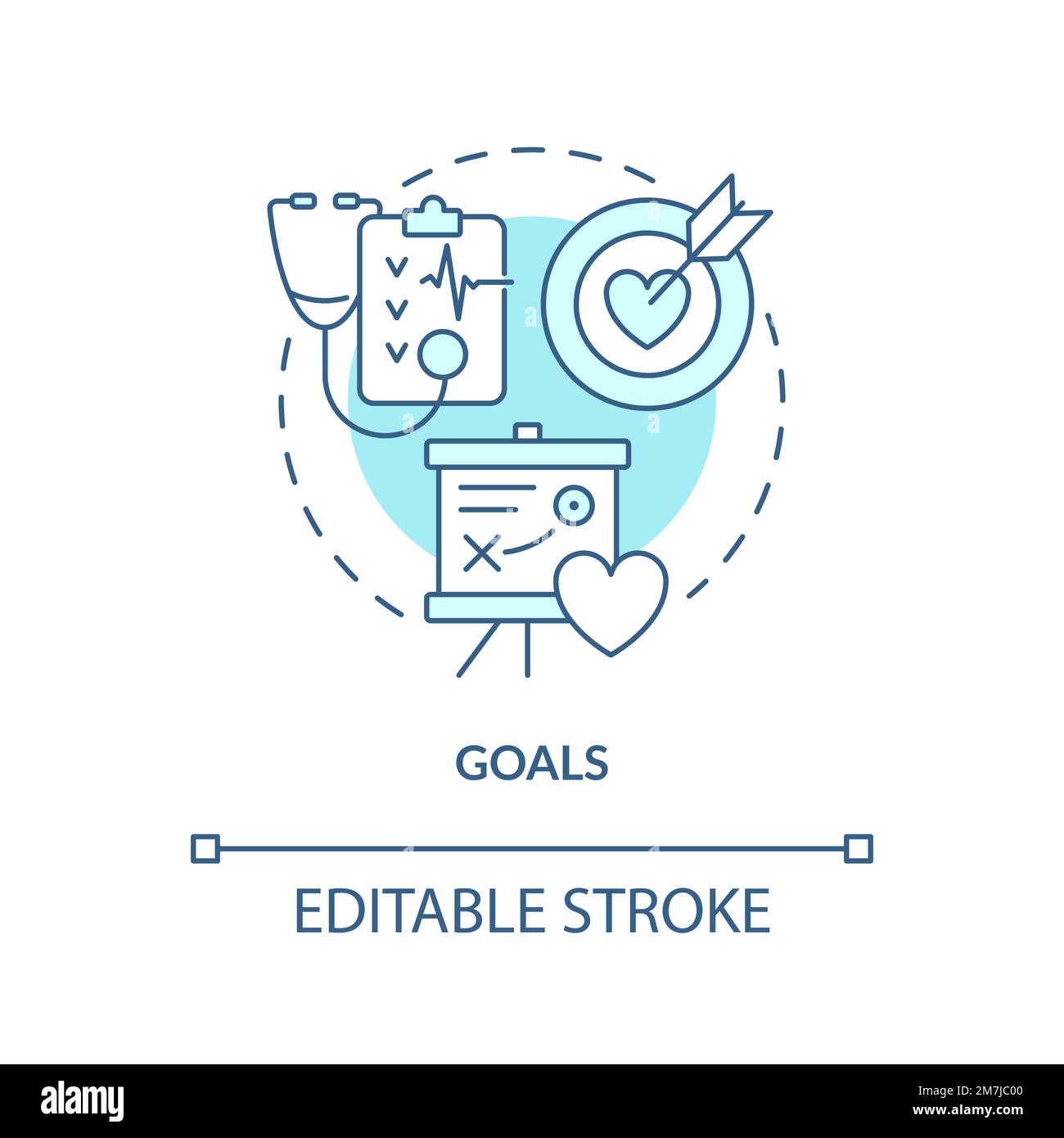 Wellbeing goals Cut Out Stock Images & Pictures - Alamy