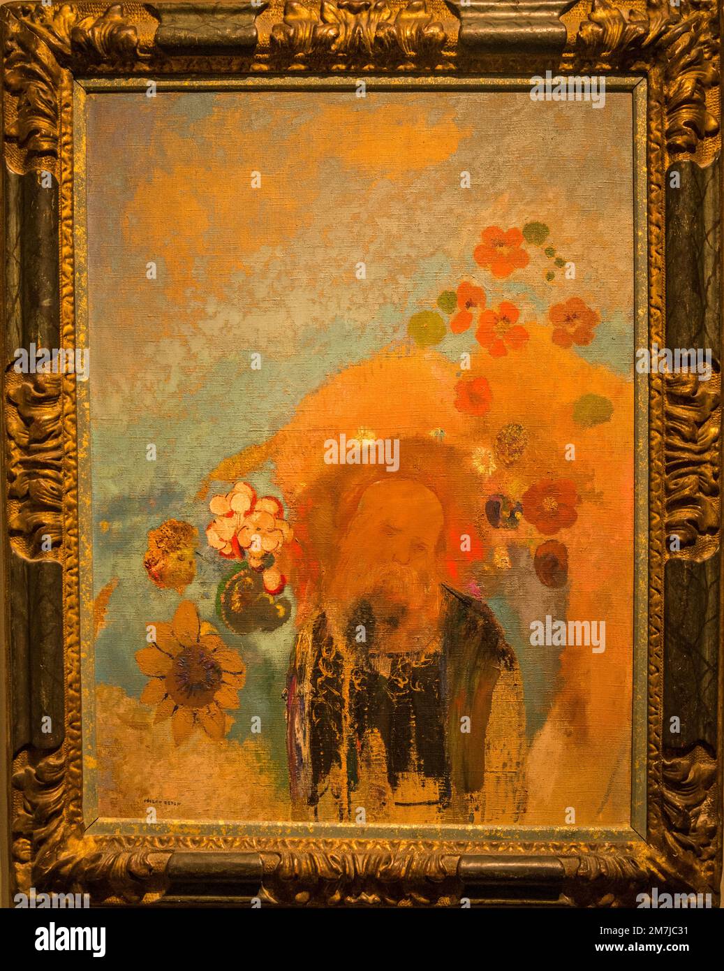 Odilon Redon: Evocation of Roussel, c. 1912 National Gallery of Art ...