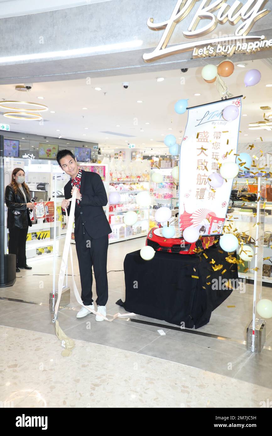 Hong Kong American actor and singer Kevin Cheng attended an activity in ...