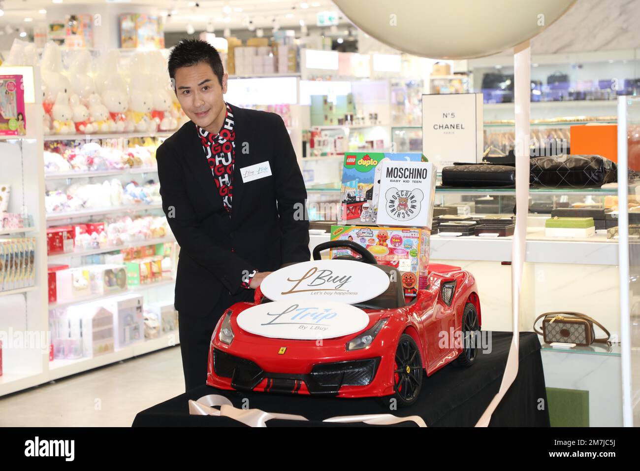 Hong Kong American actor and singer Kevin Cheng attended an activity in ...