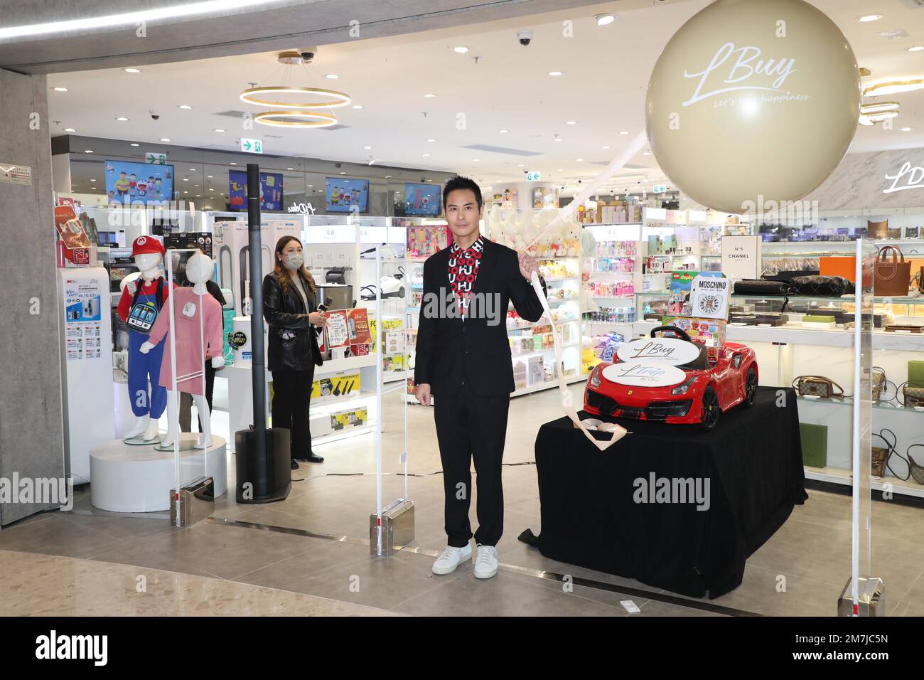 Hong Kong American actor and singer Kevin Cheng attended an activity in ...