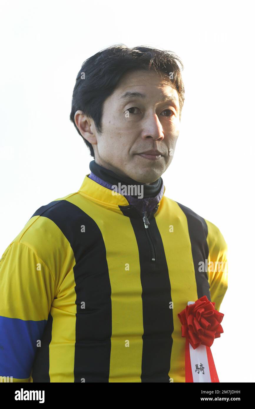 Aichi, Japan. 8th Jan, 2022. Jockey Yutaka Take won the Nikkan Sports ...