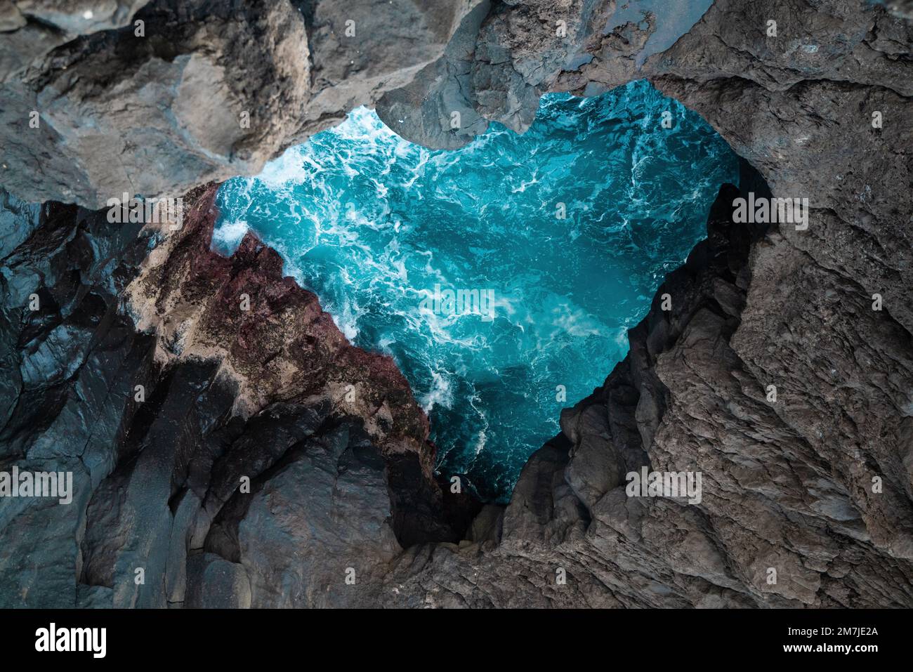 Heart shaped cave hi-res stock photography and images - Alamy