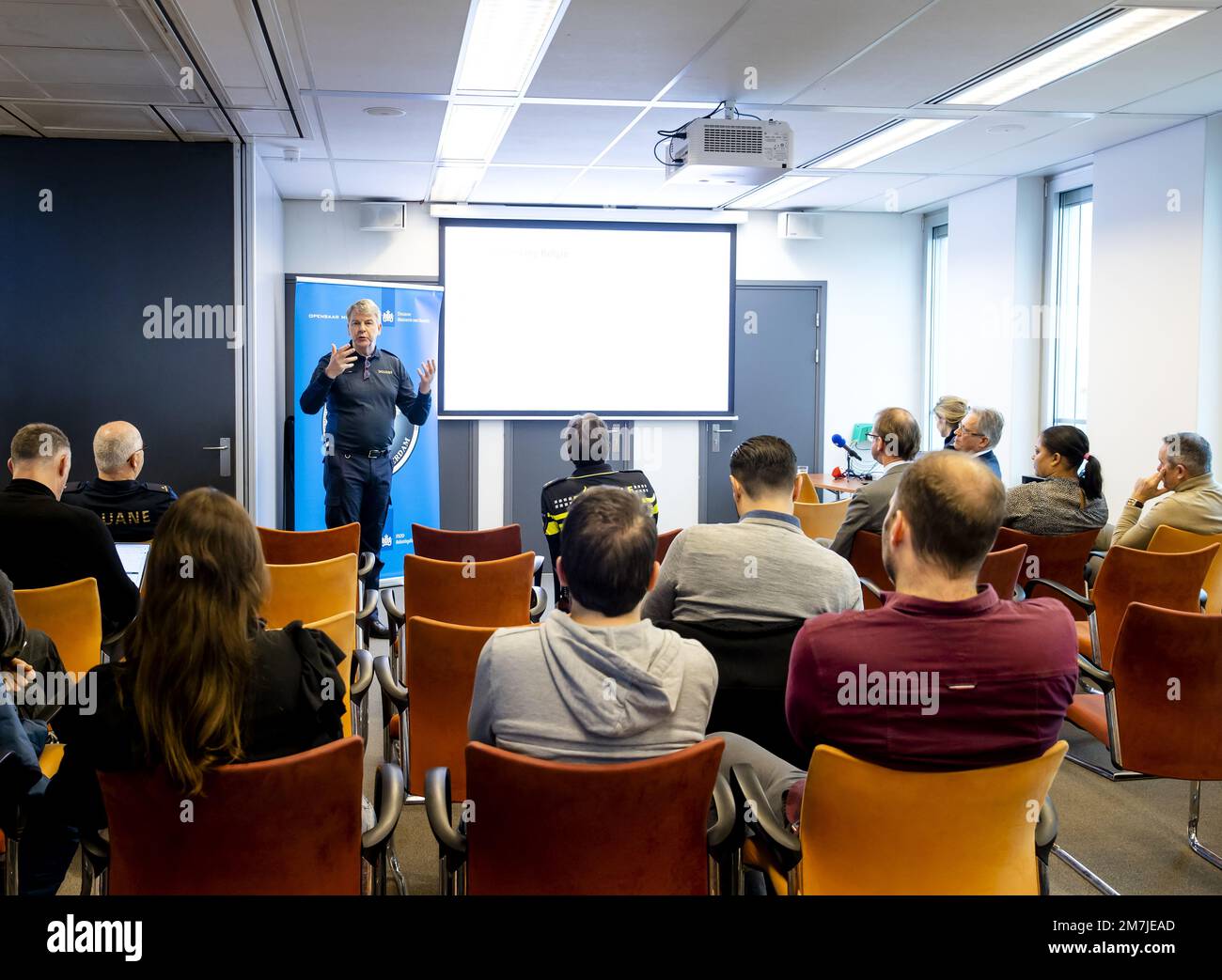 ROTTERDAM - Regional Director Customs Rotterdam Port Jan Kamp explains ...