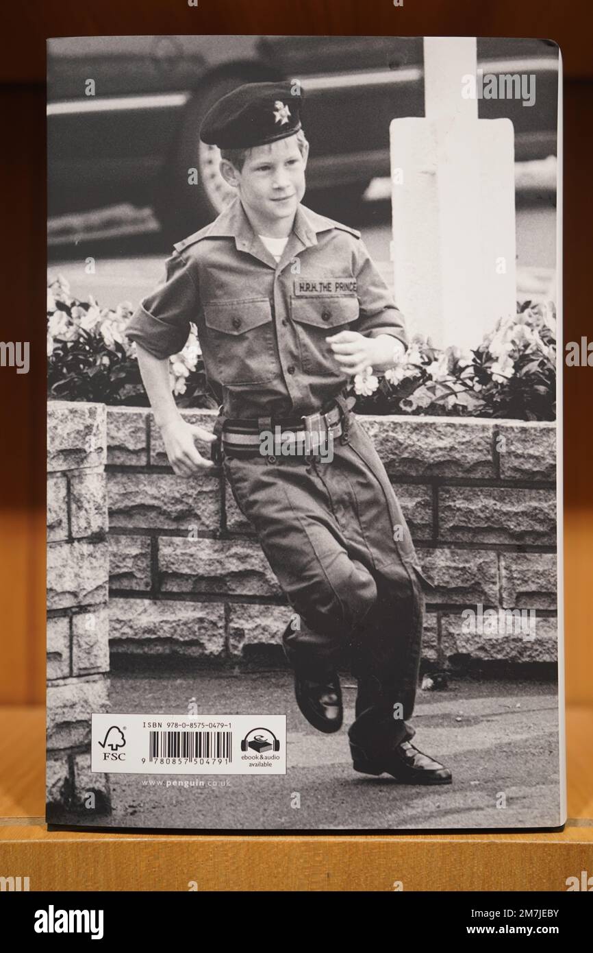 The back cover of the newly released autobiography from the Duke of ...