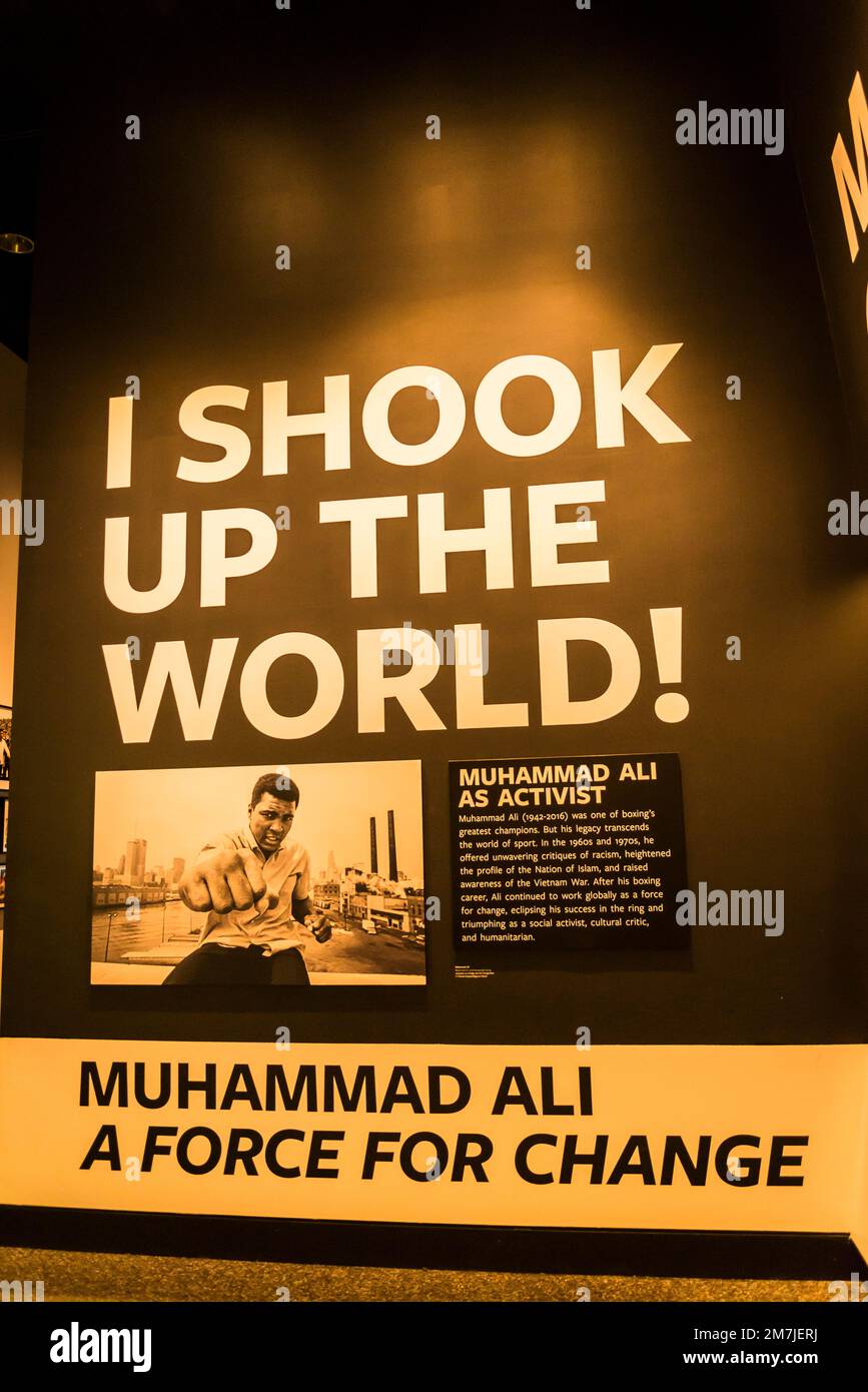 Mohamed Ali as activist, National Museum of African American History ...