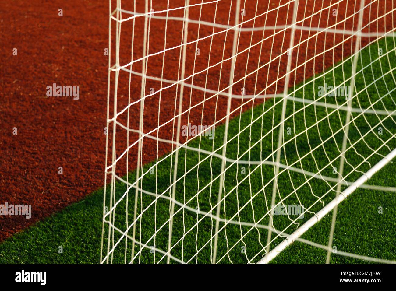 Close up football goal netting hi-res stock photography and images - Alamy