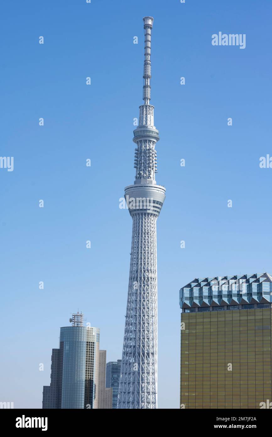 January 9, 2023, Tokyo, Japan: Tokyo Skytree is a prominent landmark ...