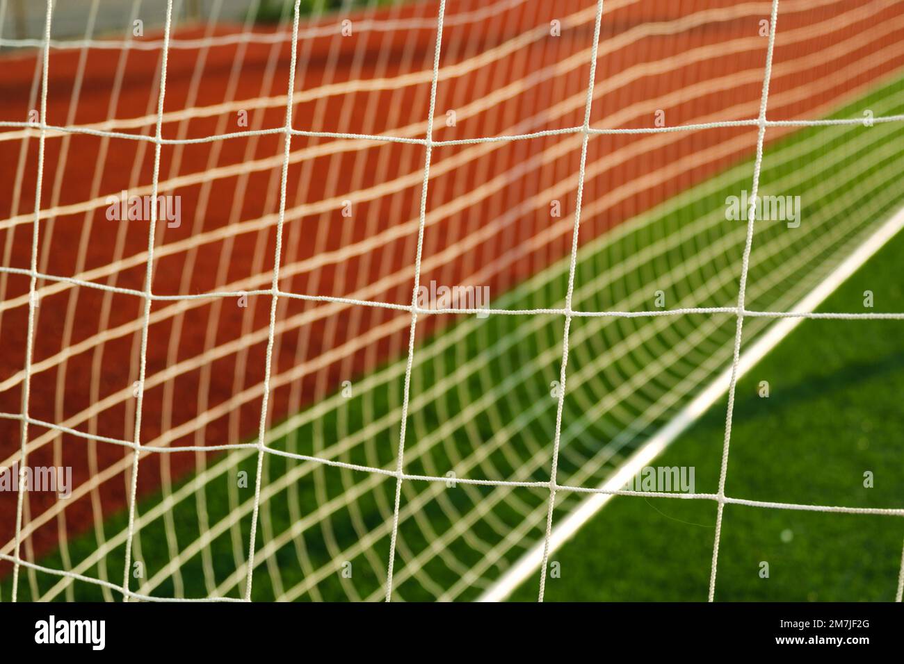 Detail of goal post netting hi-res stock photography and images - Alamy