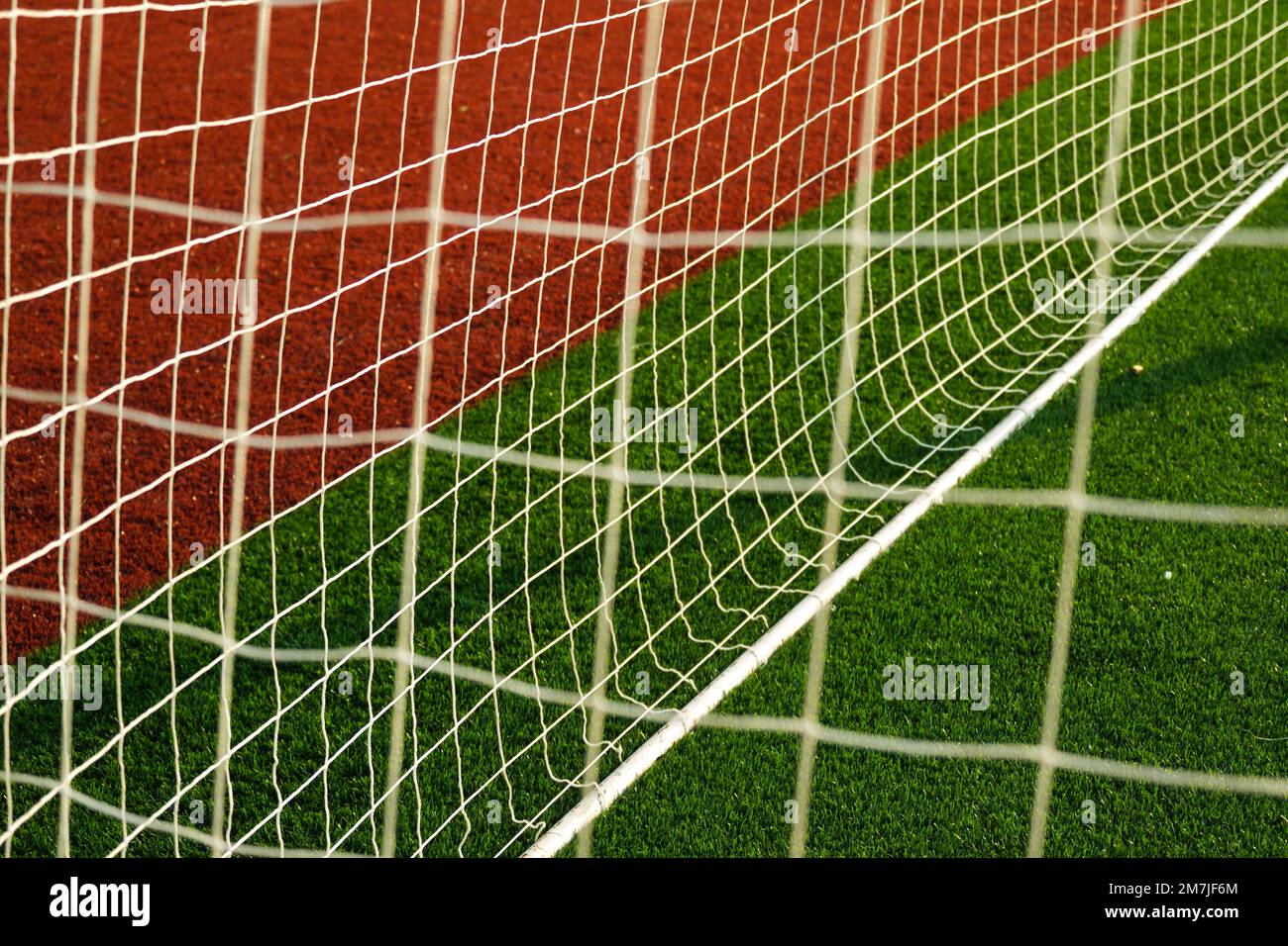 Detail of goal post netting hi-res stock photography and images - Alamy