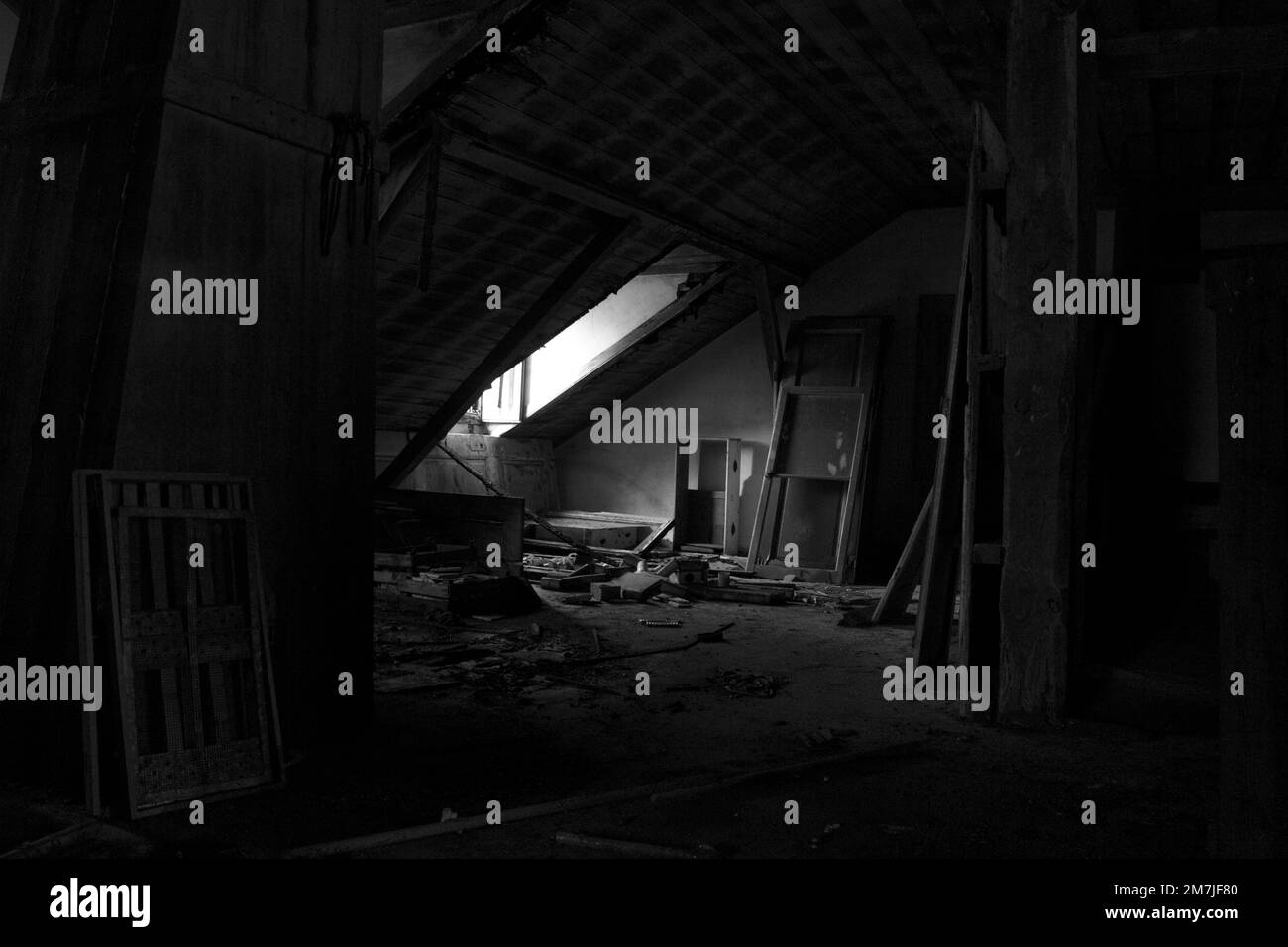 Old building white walls Black and White Stock Photos & Images - Alamy