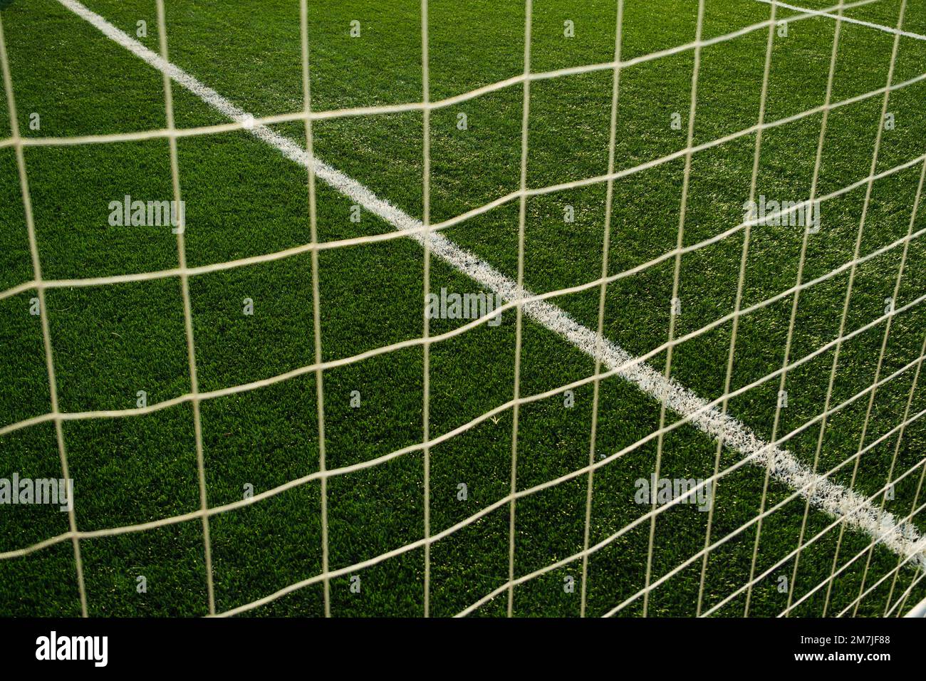 Close up football goal netting hi-res stock photography and images - Alamy