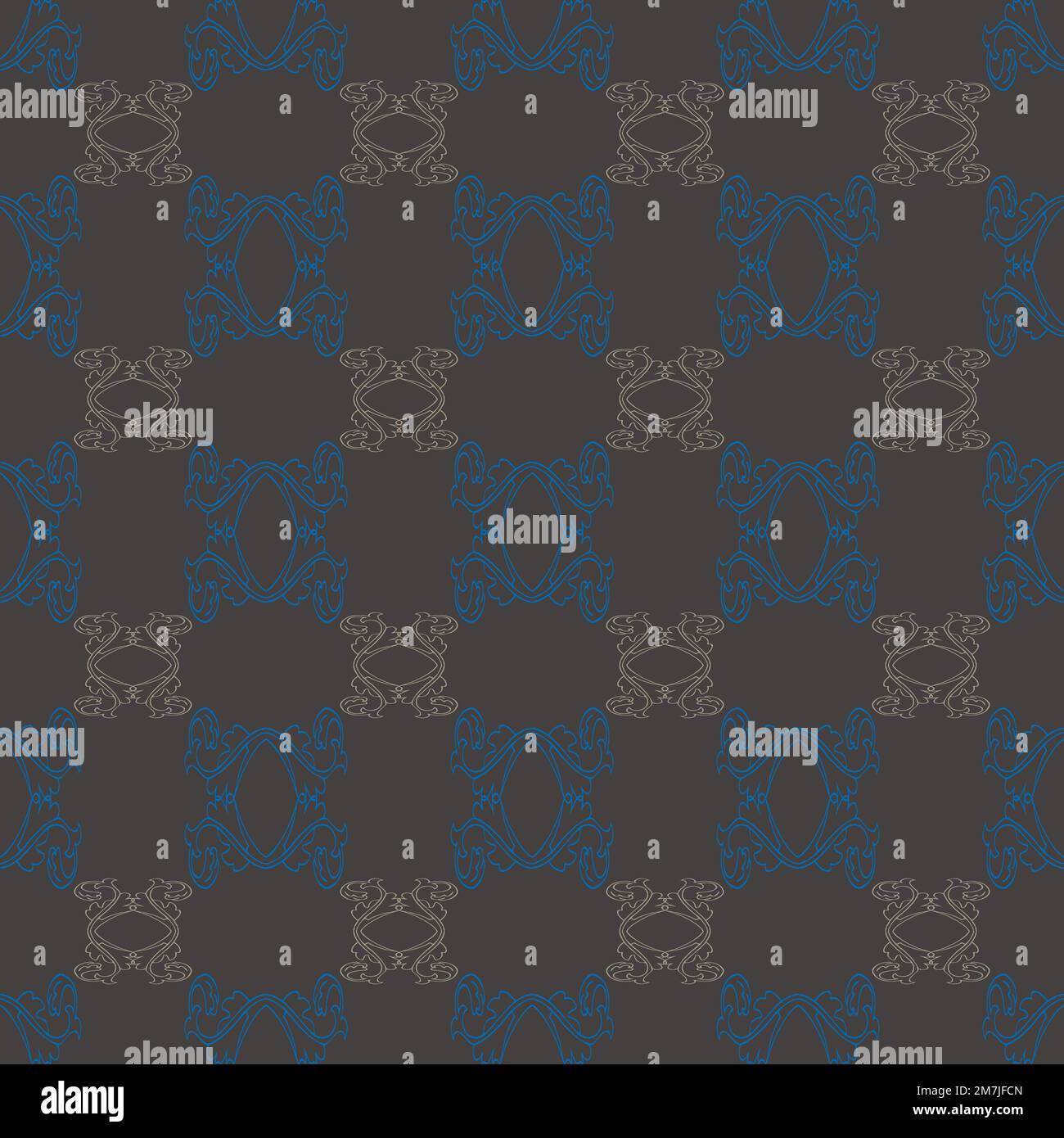 Decorative seamless pattern. Material design for dresses, wallpapers ...