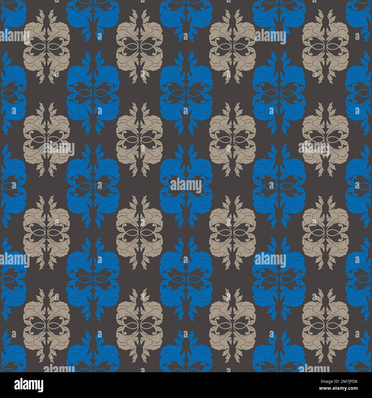 Decorative seamless pattern. Material design for dresses, wallpapers ...