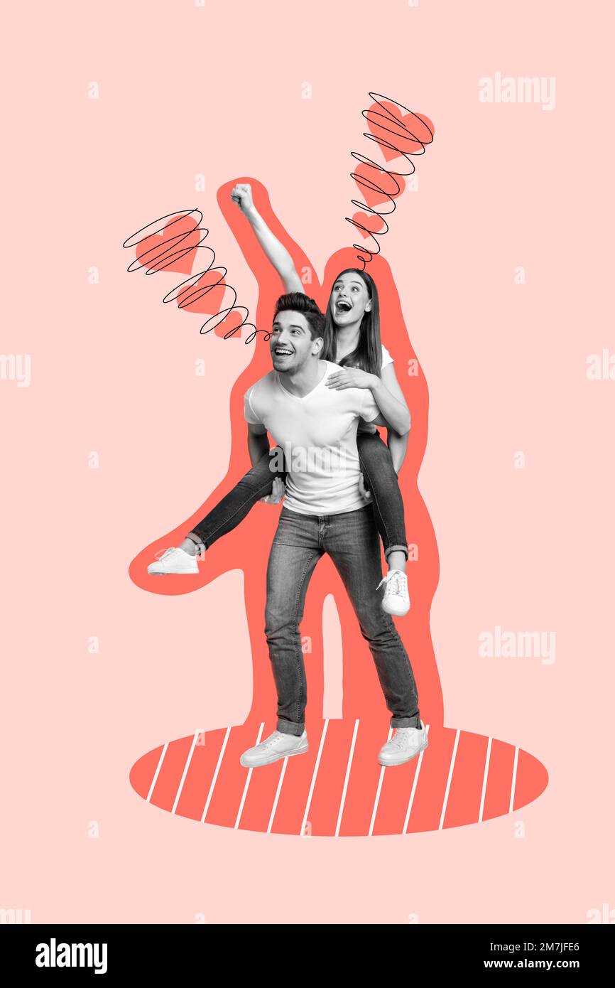 Two people piggyback silhouette hi-res stock photography and images - Alamy