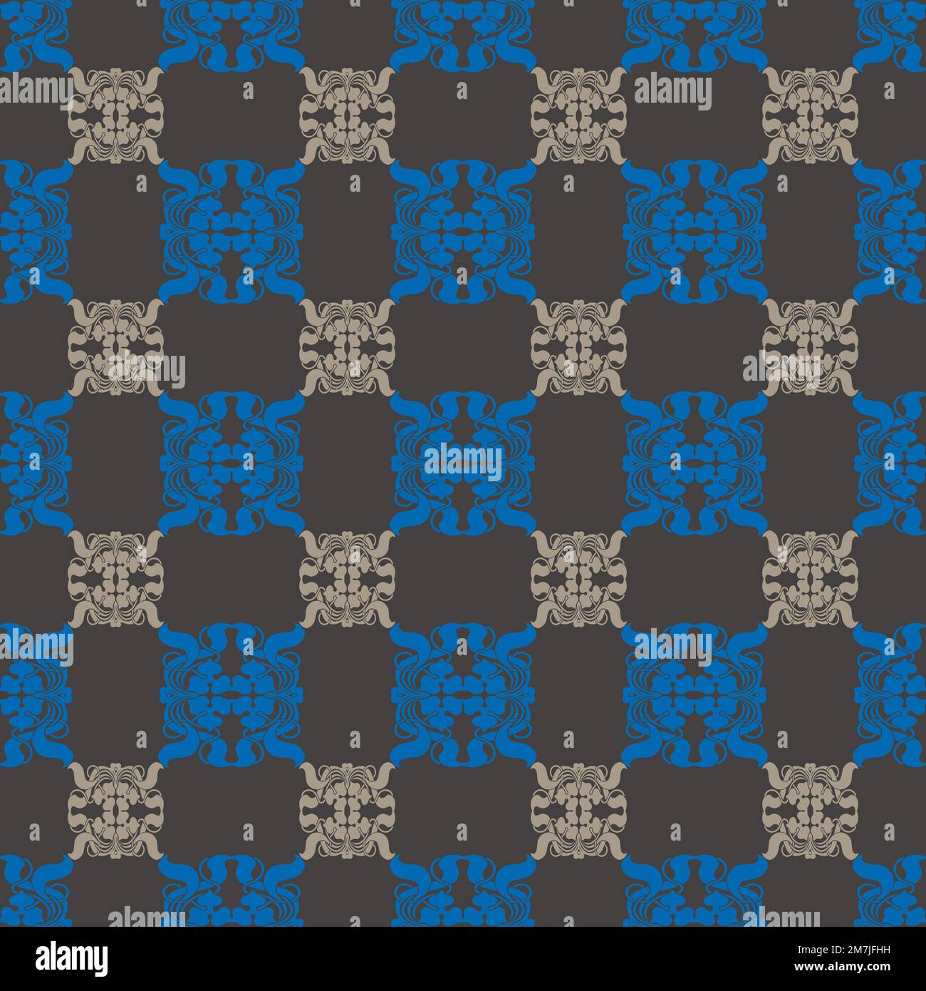 Decorative seamless pattern. Material design for dresses, wallpapers ...